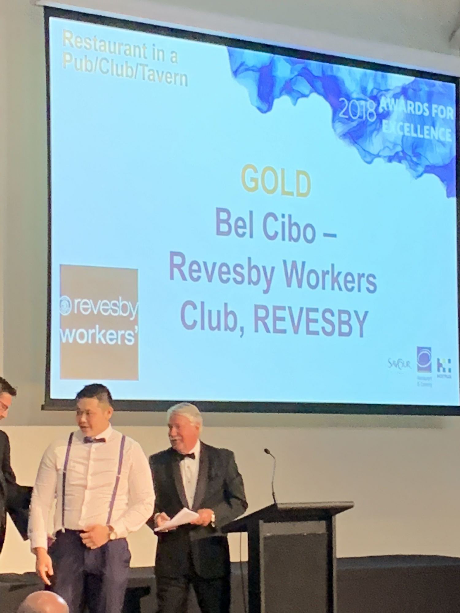 Bel Cibo WINS National Award - Revesby Workers' Club